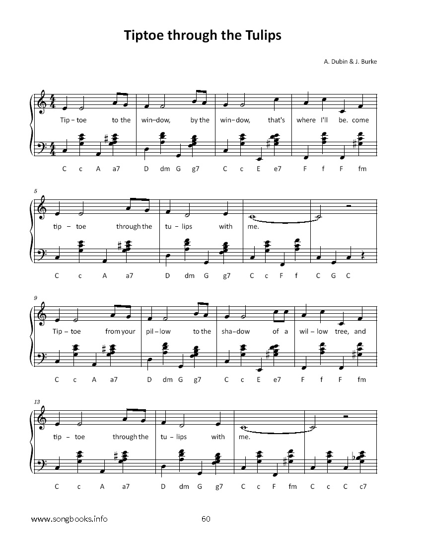 Akkordeon Songbook – 30 Evergreens – songbooks.info